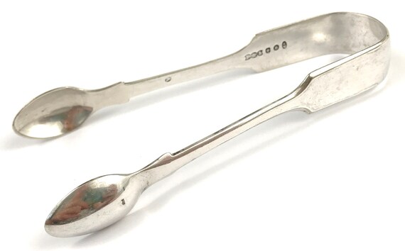 Cube Servers Victorian Table Antique Sugar Tongs Silver Plate Frederick ...