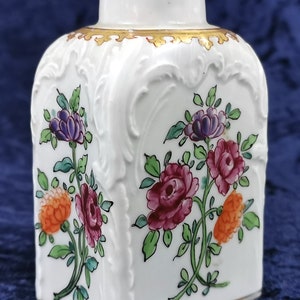 Antique Tea Caddy, Tea Canister, Chinese Export Style, Edme Samson ...