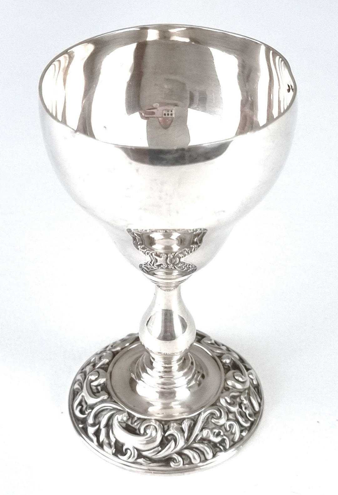 At Fault, Vintage Barker Ellis, Small Goblet, Wine Cup, Silver Plate ...