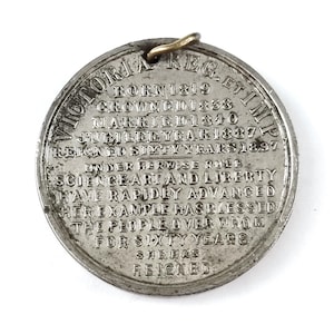 Royal Commemorative, Queen Victoria, 1897 Jubilee, Victorian Medal ...