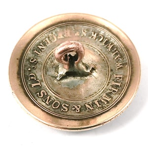 Historical Antique, Antique Button, Livery Button, Heraldic Crest ...