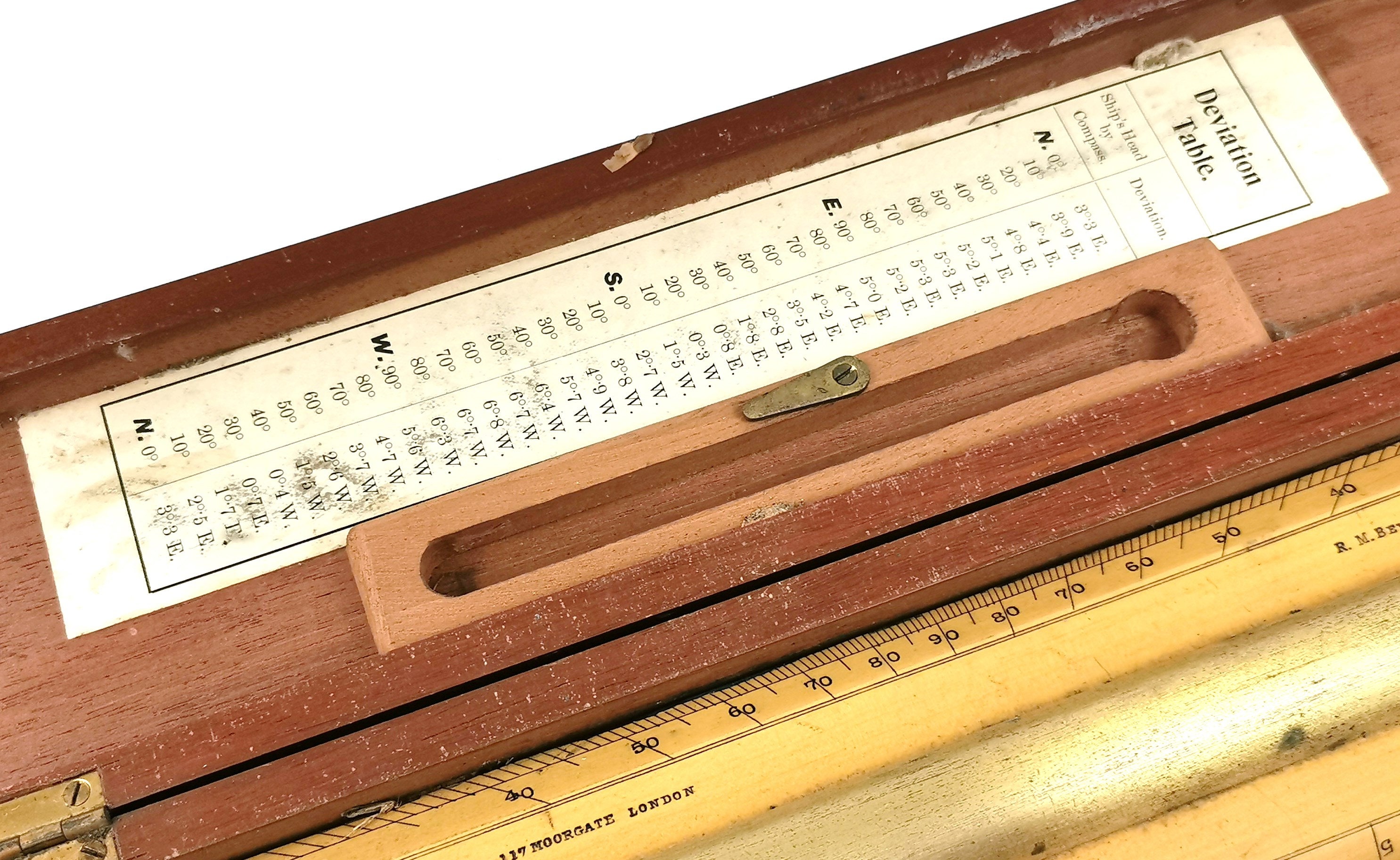 Nautical Memorabilia Cased Parallel Rule Boxwood and Brass - Etsy UK