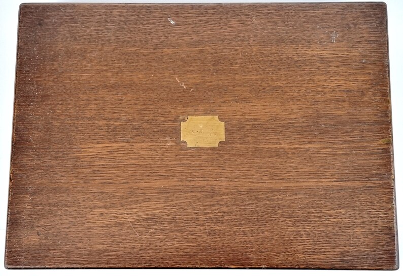 Wooden Cased Cutlery Set, Silver Plate, Alex Clark Co, Six Settings ...