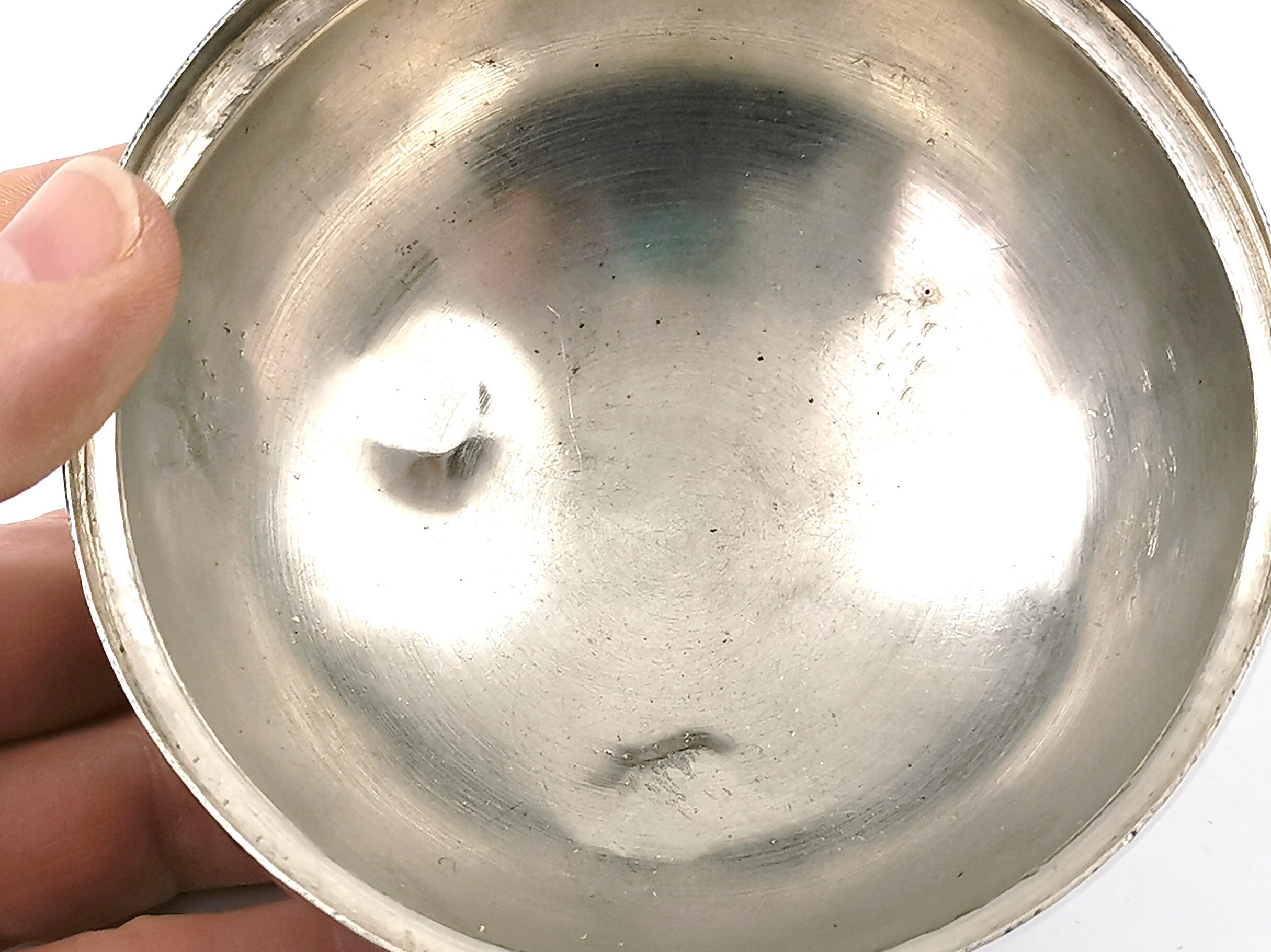 Stylish Table Accessory Table Powder Pot Anglo Indian Art | Etsy