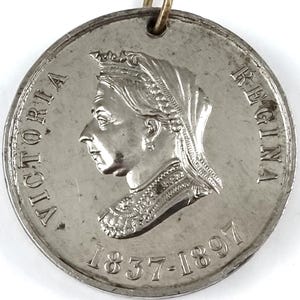 Royal Commemorative, Queen Victoria, 1897 Jubilee, Victorian Medal ...