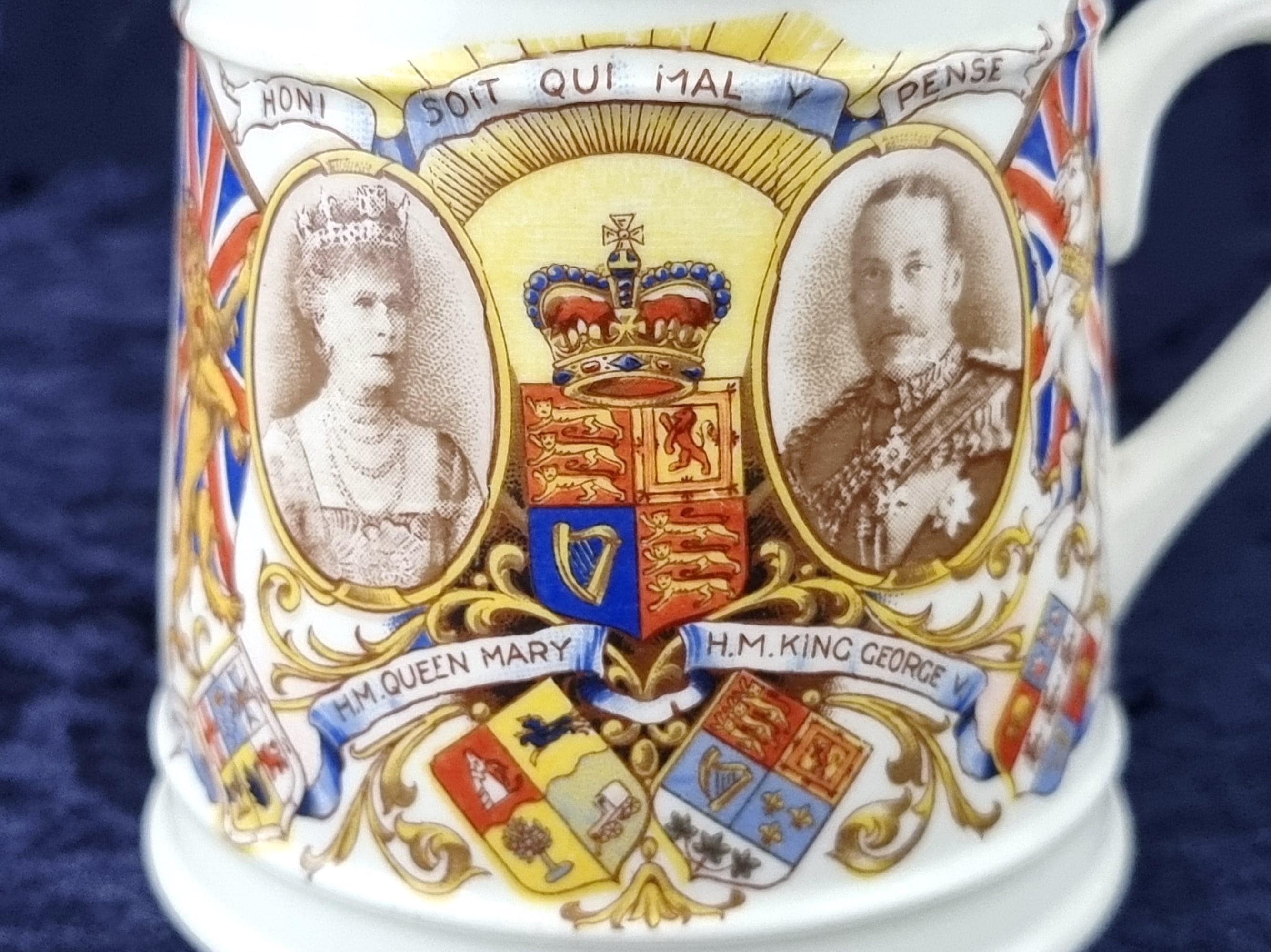 Royal Commemorative, George V, Queen Mary, 1935 Jubilee, Taylor & Kent ...