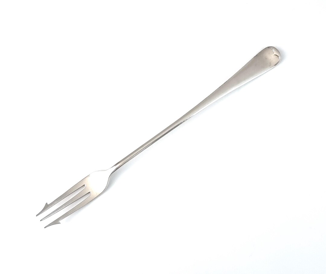 Traditional Vintage, Pickle Fork, Silver Plate, Elegant Handle, 7 1/2 ...