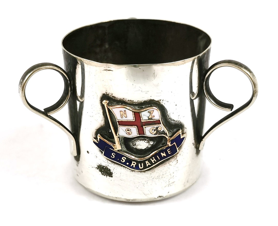 Vintage Miniature, Miniature Tyg, New Zealand Shipping, SS Ruahine ...