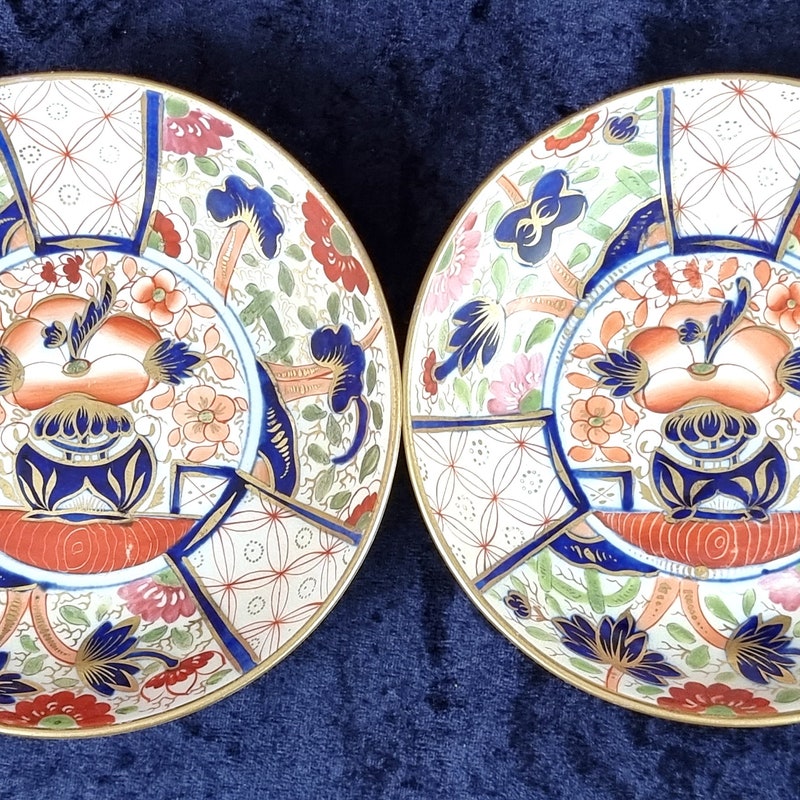 English Imari - Etsy