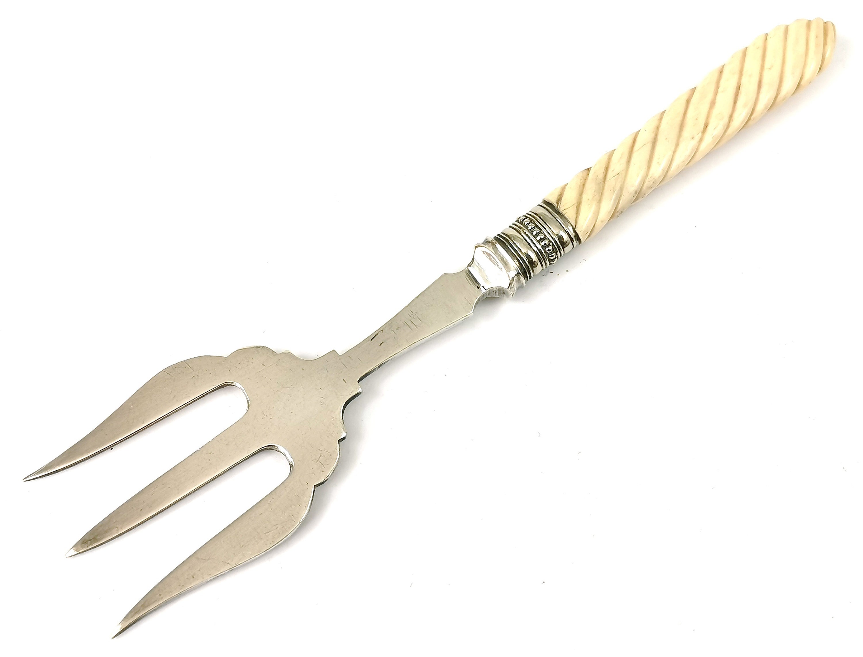 Flatware & Silverware Kitchen & Dining A lovely pair of antique silver ...