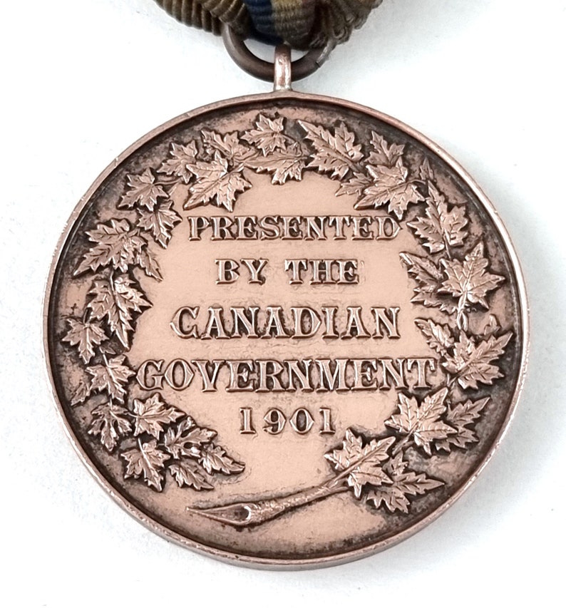 New Safety Pin, Cased Antique Medal, Medal With Ribbon, Canadian ...