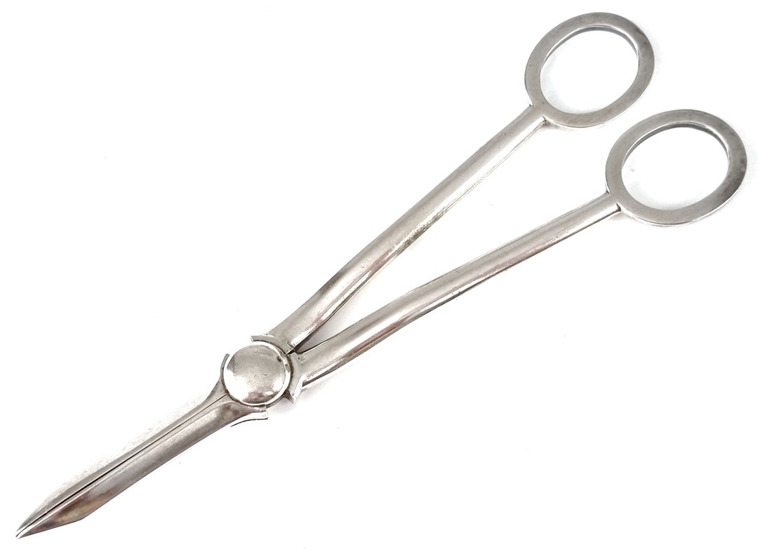 Plain Flatware, Grape Scissors, Antique Grape Shears, Elkington Silver ...