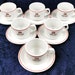 SET of Cups and Saucers, Six Duos, Harrison Line, Shipping Memorabilia ...