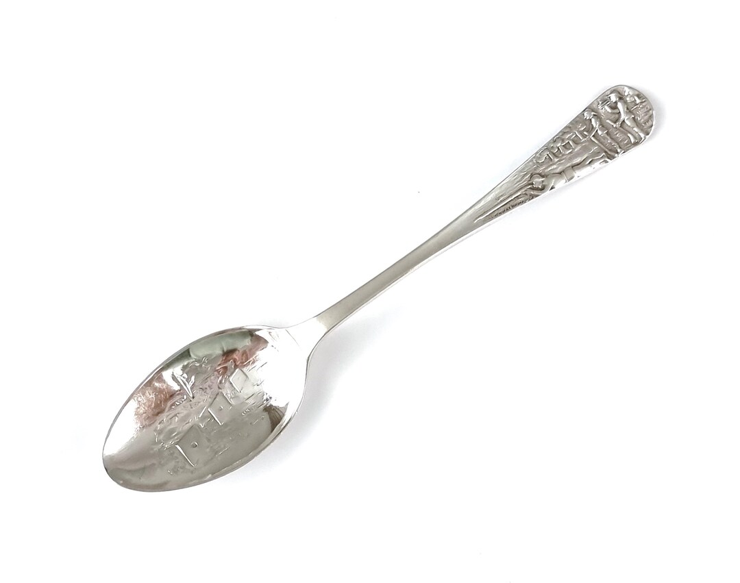 Historical Silver Spoon, Rifle Practice, Military Sports, Art Deco ...
