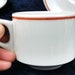 SET of Cups and Saucers, Six Duos, Harrison Line, Shipping Memorabilia ...
