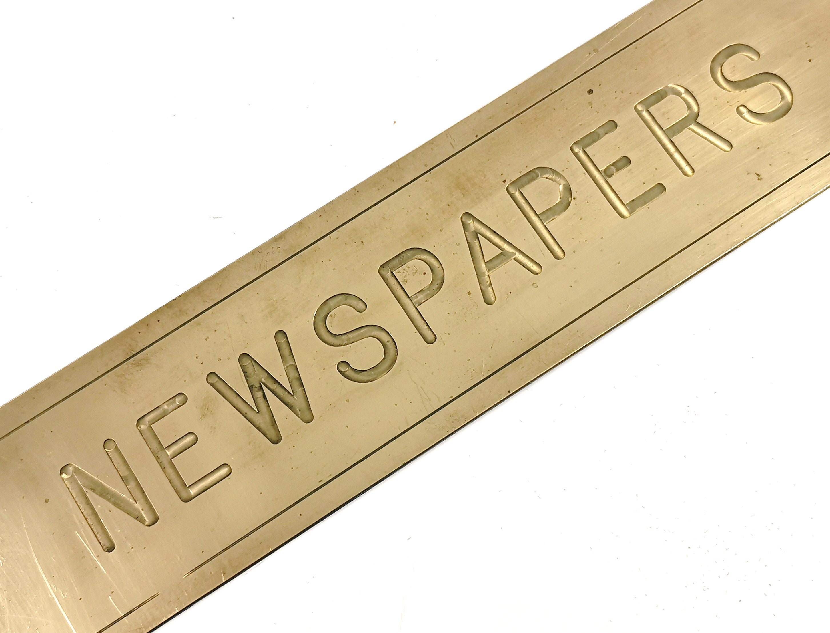 Modern Interior Piece Newspapers Sign Newsagents Shop Shop - Etsy