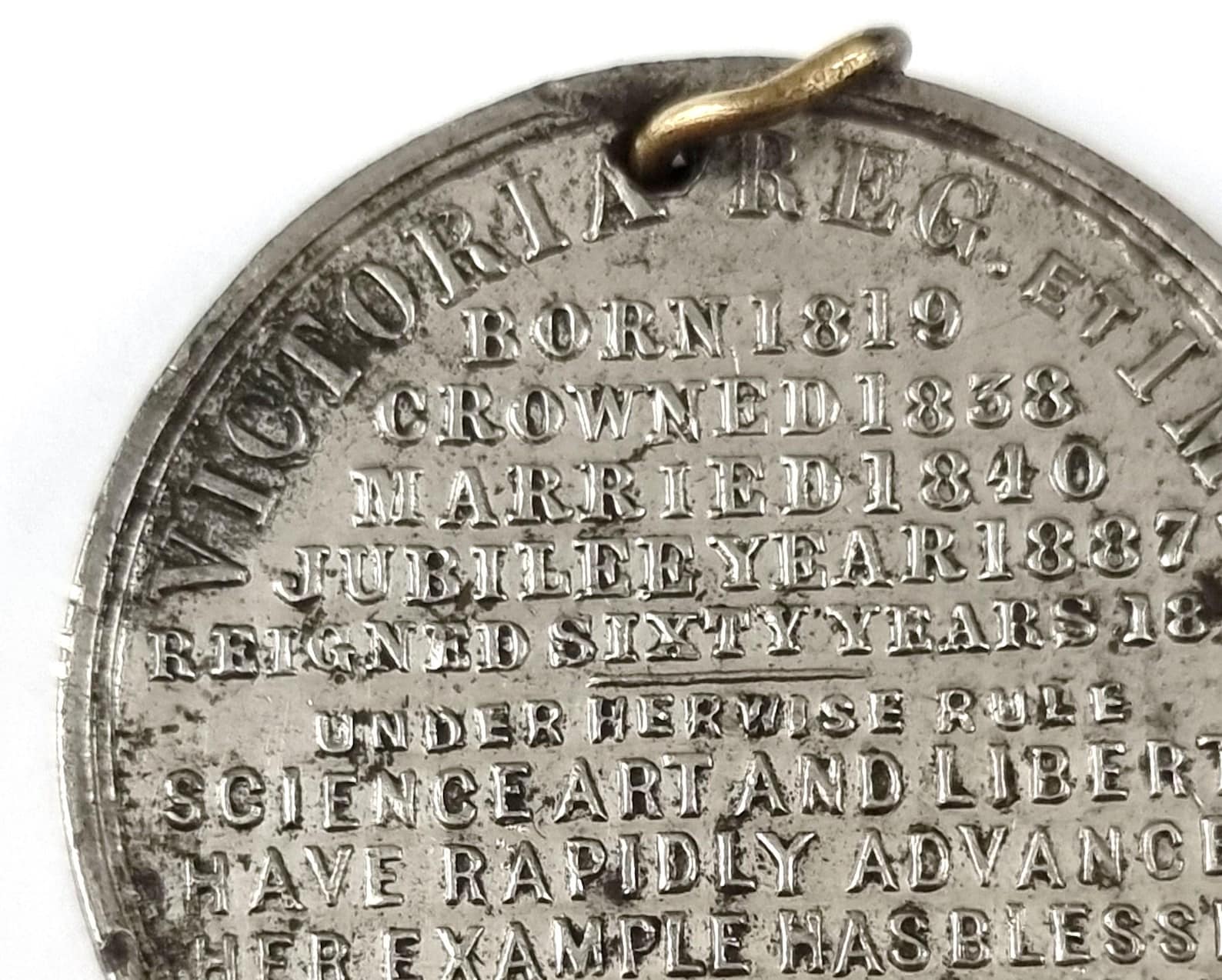 Royal Commemorative, Queen Victoria, 1897 Jubilee, Victorian Medal ...