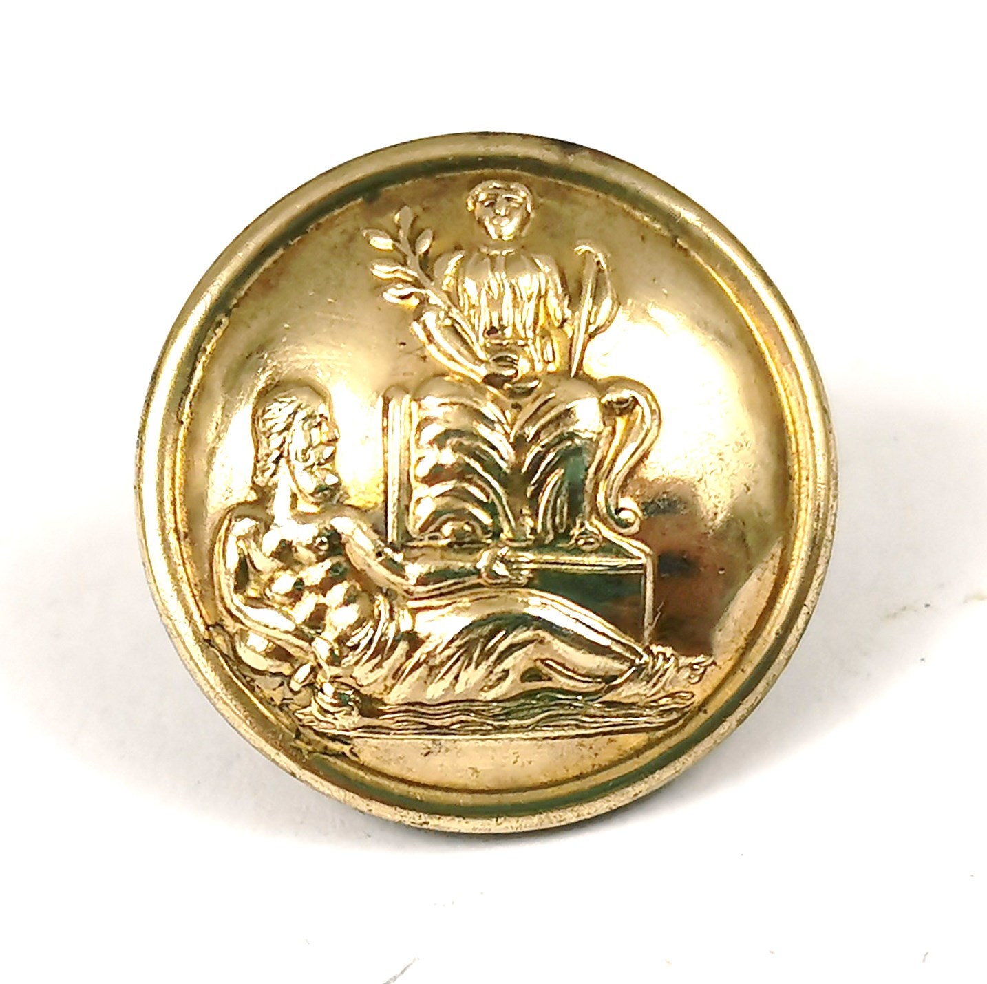 Historical Antique Antique Button Nautical Memorabilia | Etsy