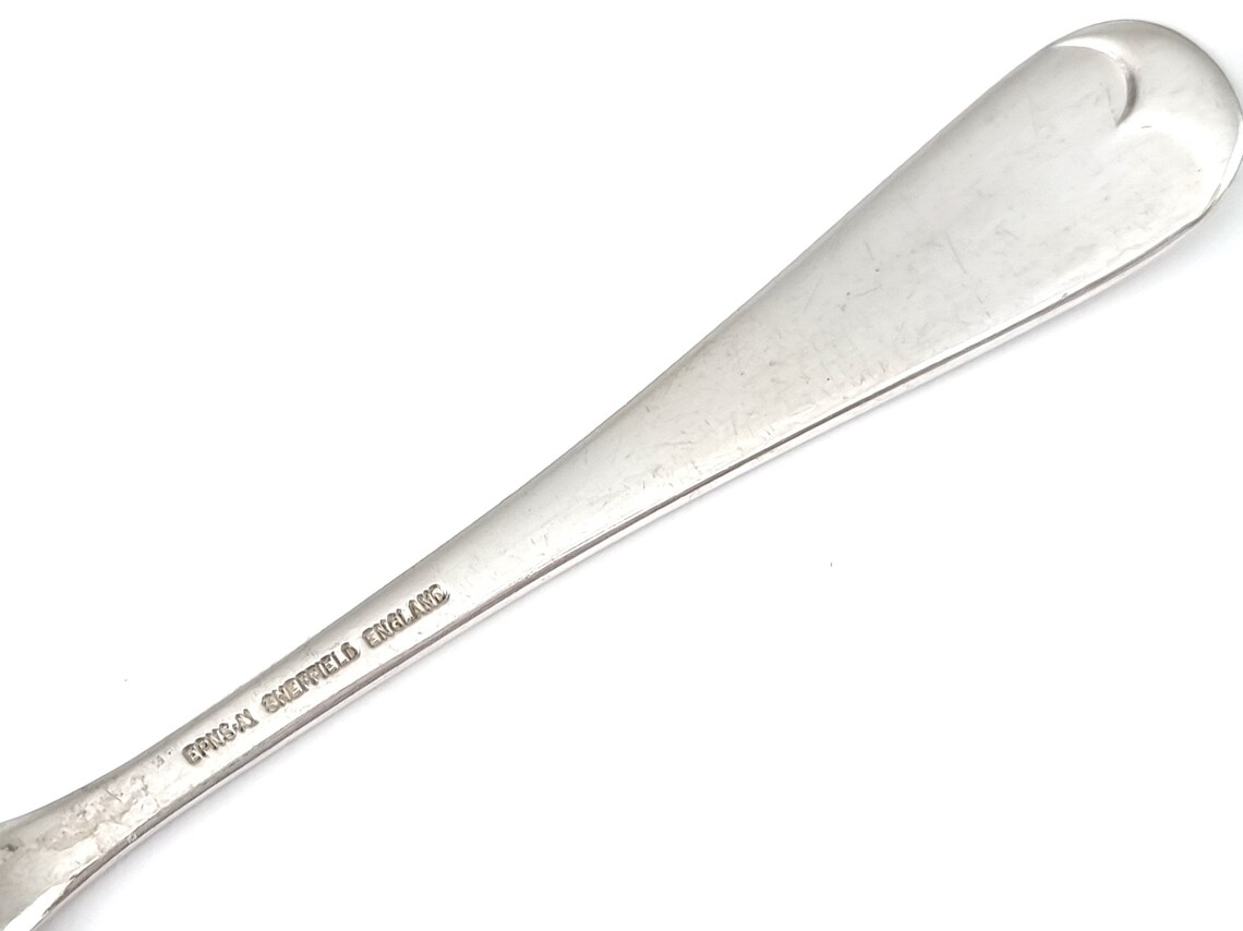 Vintage Berry Spoon, Small Serving Spoon, Silver Plate, Raised Fruit ...