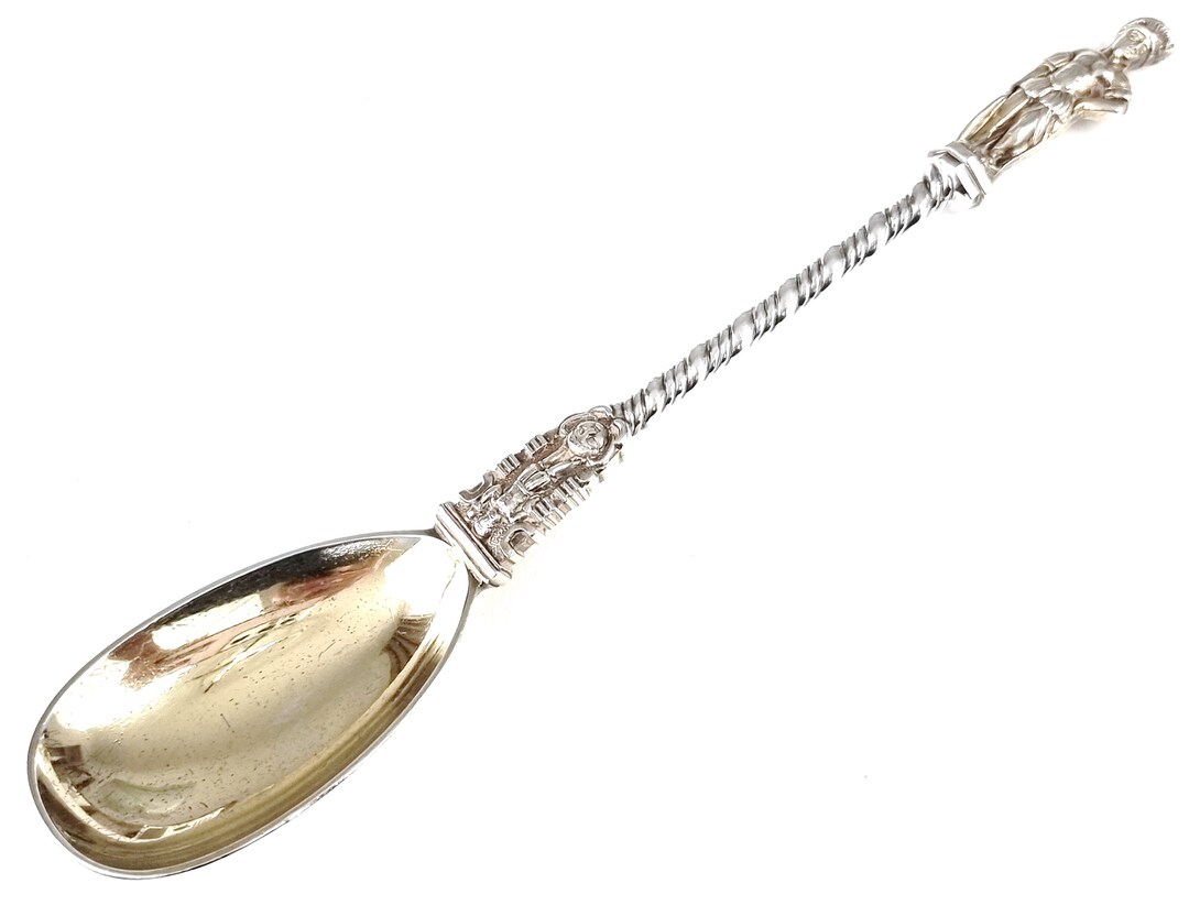 Rare Antique Elkington, Mid 19th Century, Serving Spoon, Silver Plate ...