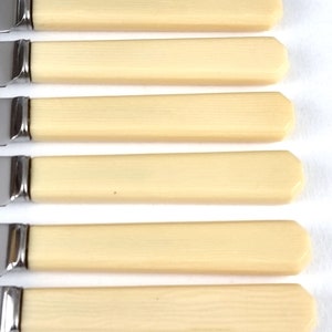 Vintage Knife Set, Set of Six, Boxed Cutlery, Tea Knives, Butter Knives ...