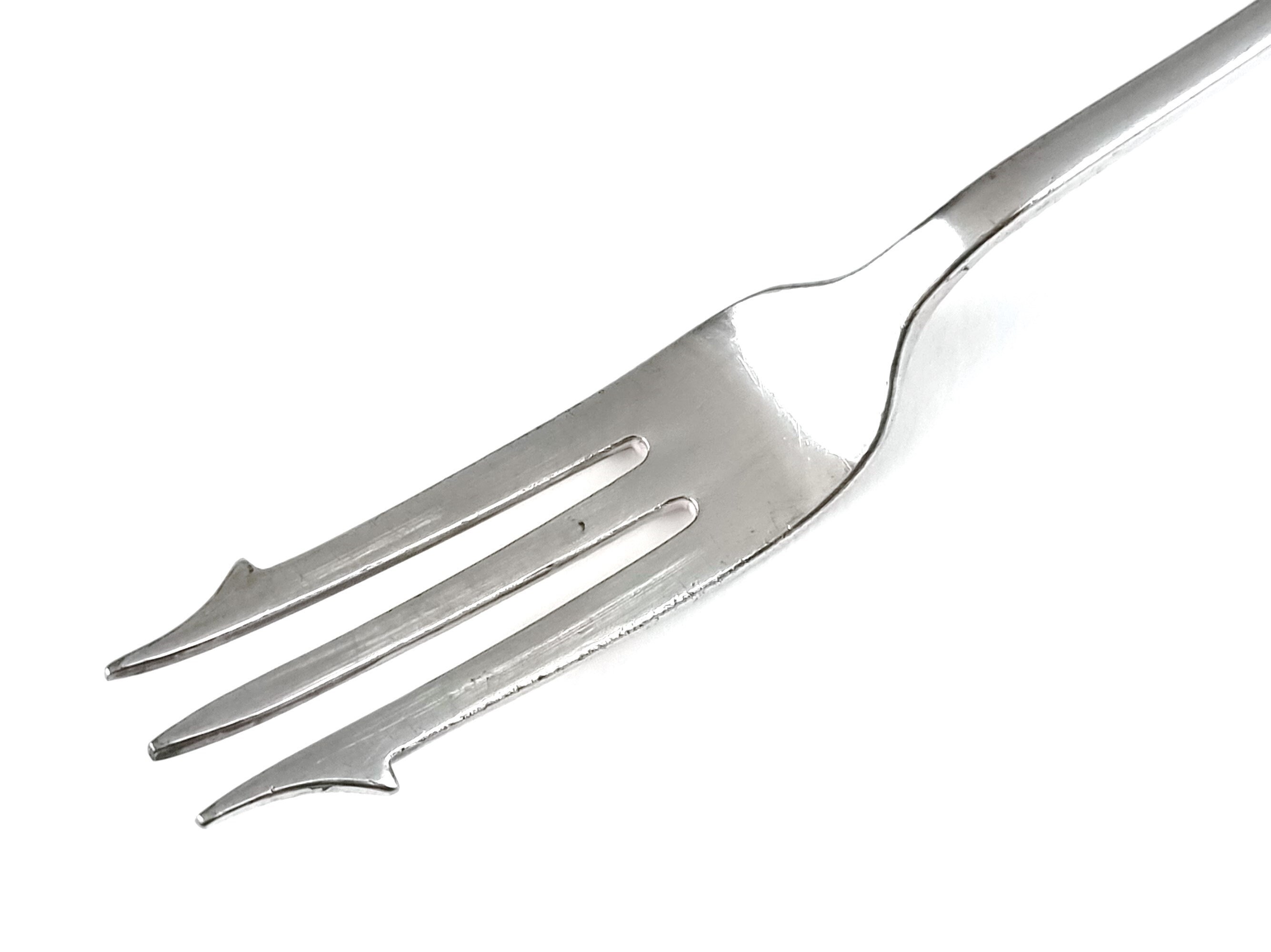 Antique Pickle Fork, Silver Plate, Long Handled Fork, Floral Scrolls ...