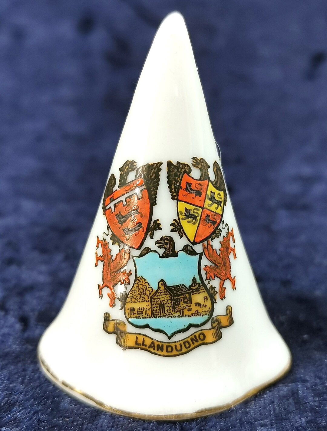Antique Crested China, Goss China, Goss Crested, Witches Hat, Candle ...