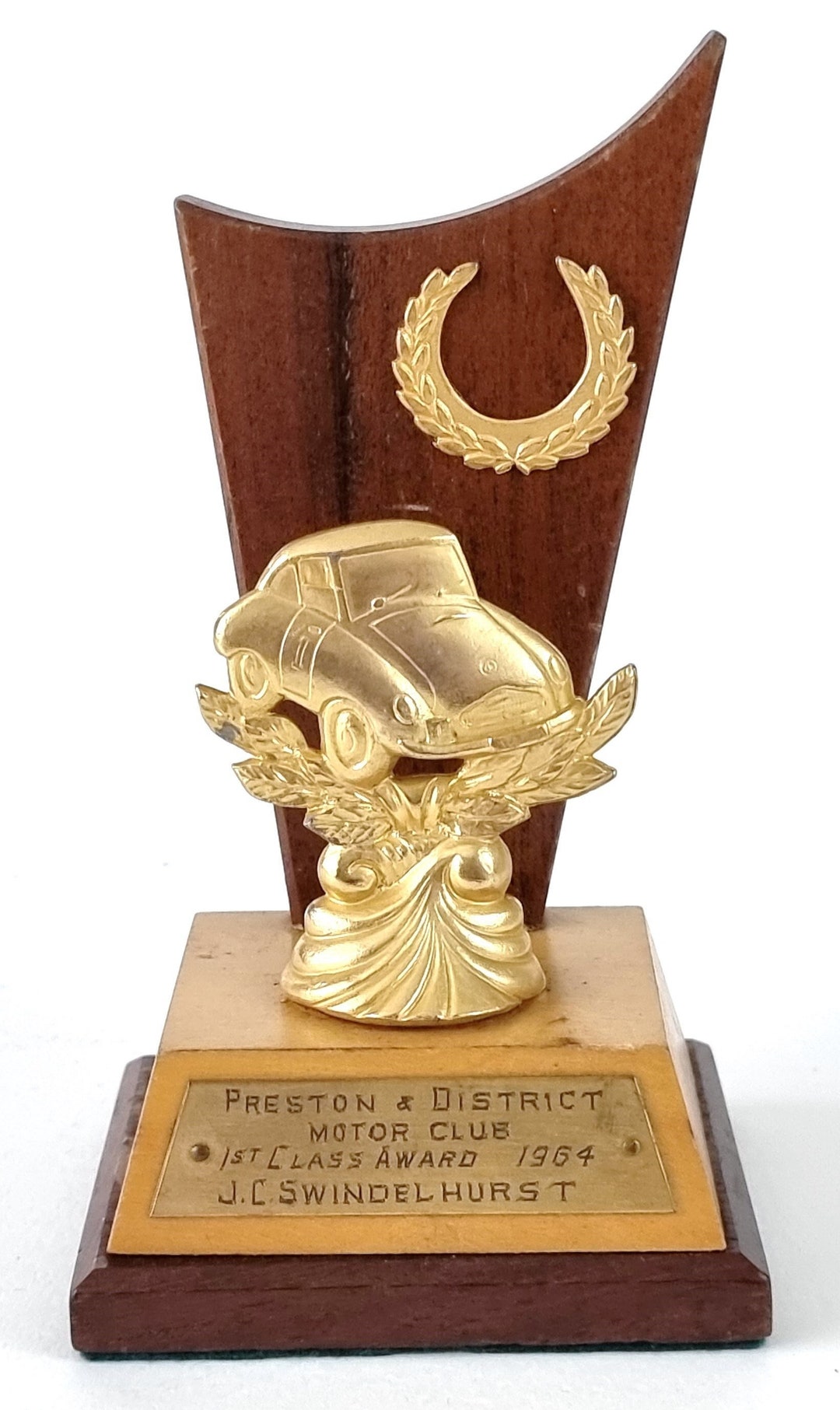 Vintage Trophy, H Samuel, Automobilia, Preston & District, 1st Class ...