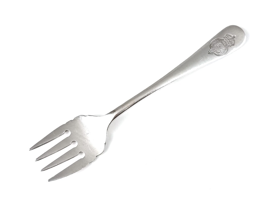 Antique Sardine Fork, Small Fish Fork, Elkington Silver Plate, Royal ...