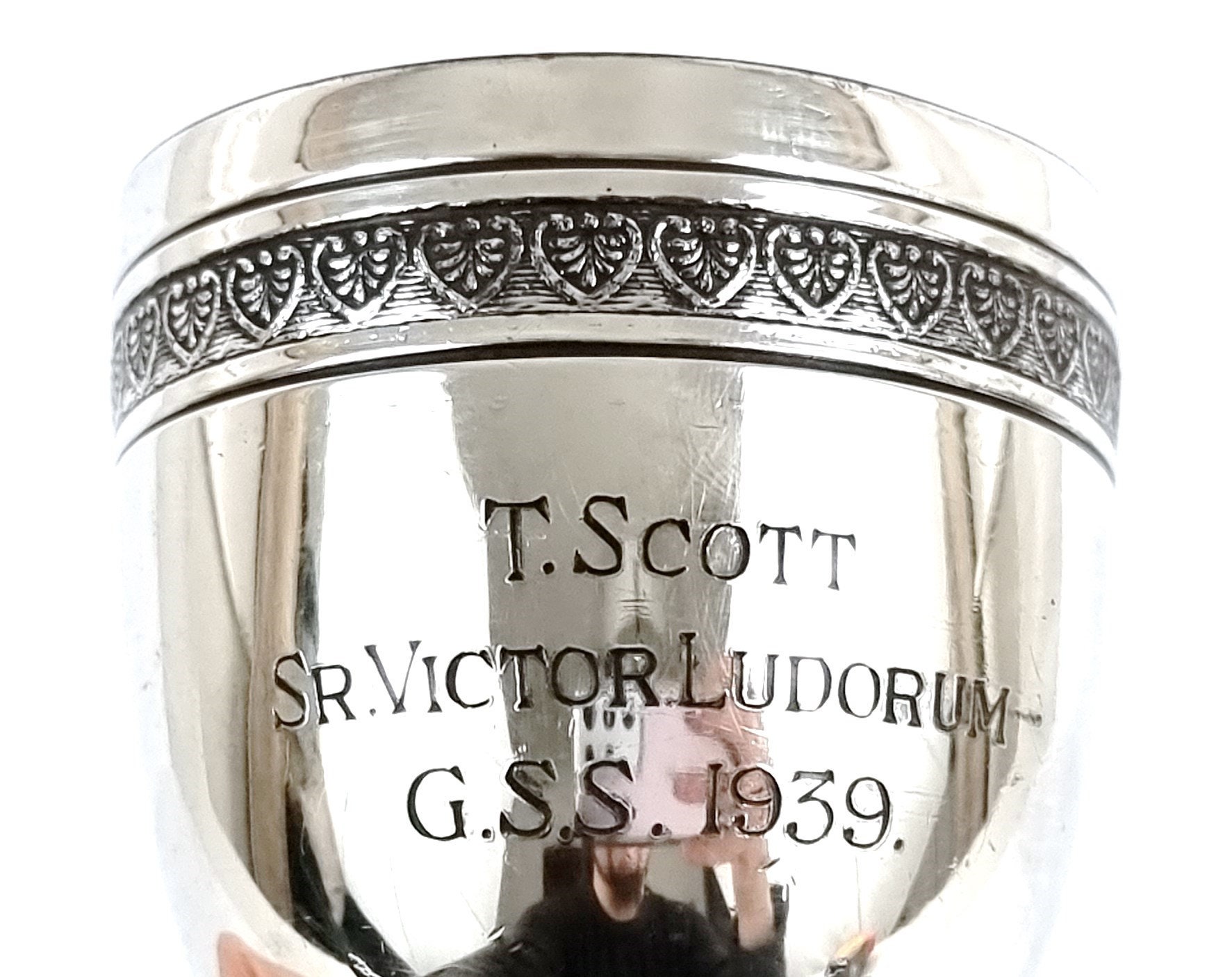 Vintage Trophy Trophy on Base Sr Victor Ludorum Second - Etsy