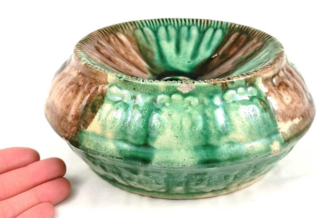 Rare Antique, Victorian Majolica, Antique Spittoon, Spit Pot, Wine ...