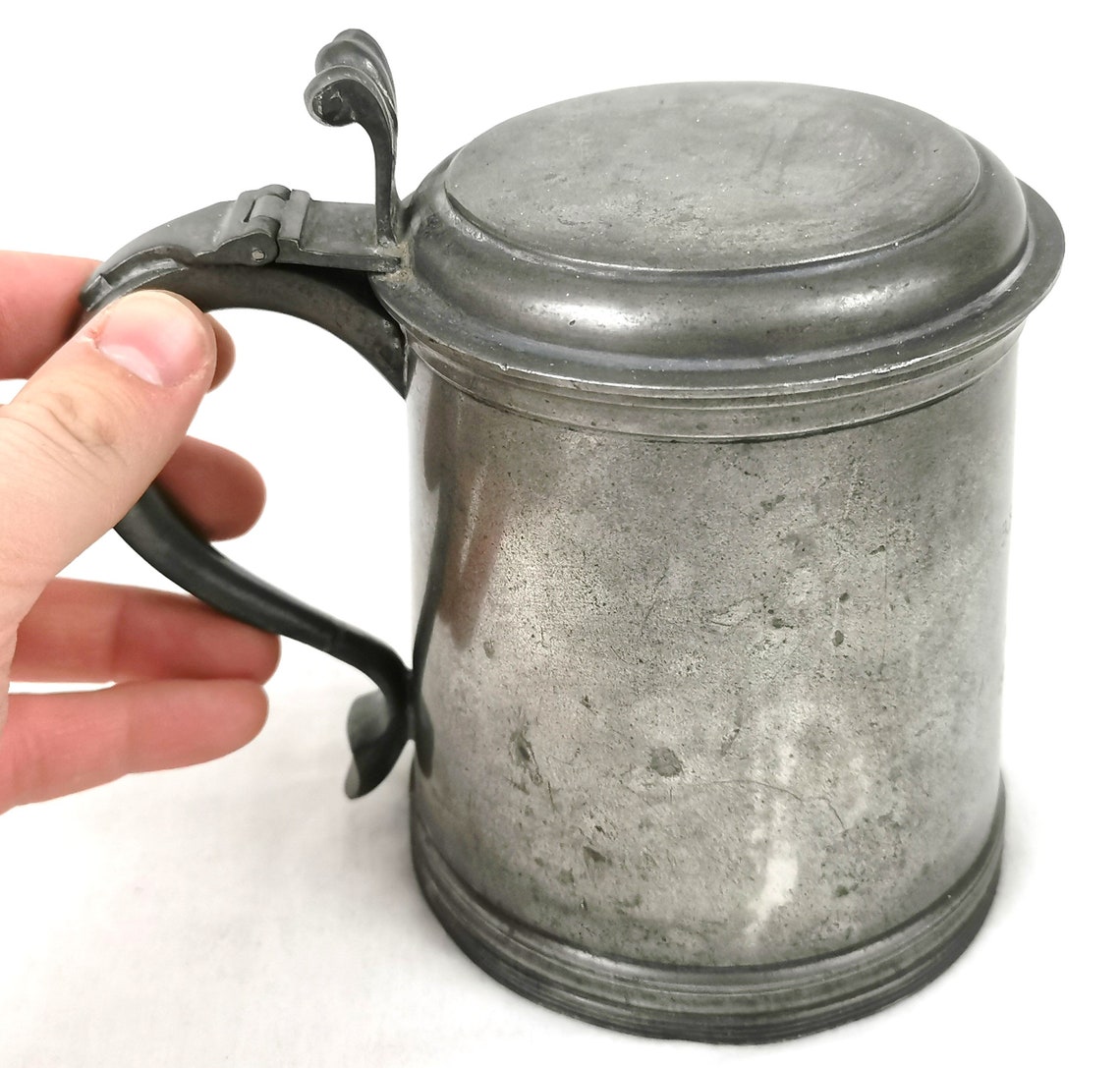 Historical Vintage Lidded Pewter Tankard Anti Aircraft - Etsy