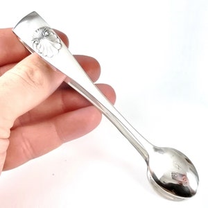 One Spoon Missing, Antique Cased Flatware, Spoons and Tongs, Eleven ...