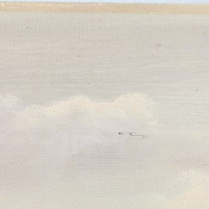 Vintage Landscape Painting, Oil on Board, Jean Rennie, Lakeland View ...