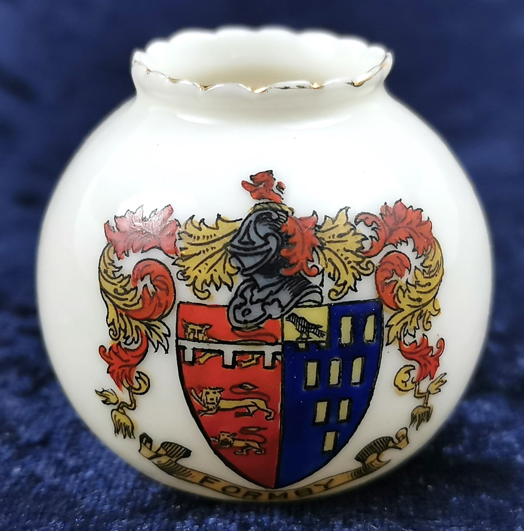 Unique Souvenir China, Ancient Pot Shape, Miniature China, Formby Crest ...