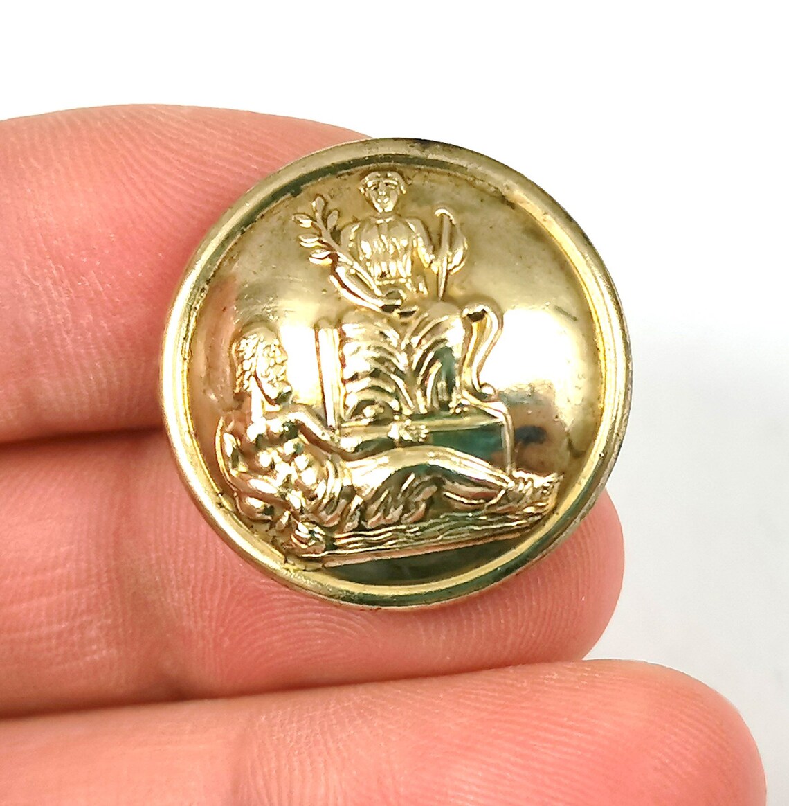 Historical Antique Antique Button Nautical Memorabilia | Etsy