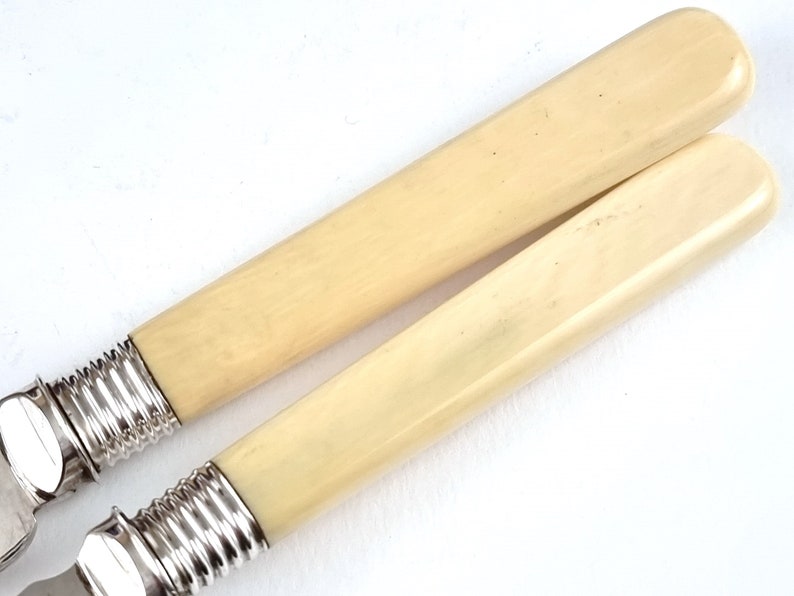 Wooden Cased Cutlery Set, Silver Plate, Alex Clark Co, Six Settings ...
