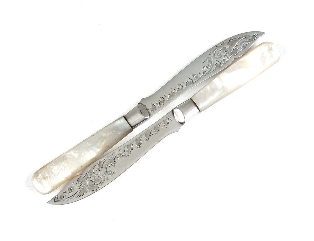 SMALL Flatware, Size Difference, Antique Spreaders, Small Duo, Silver ...