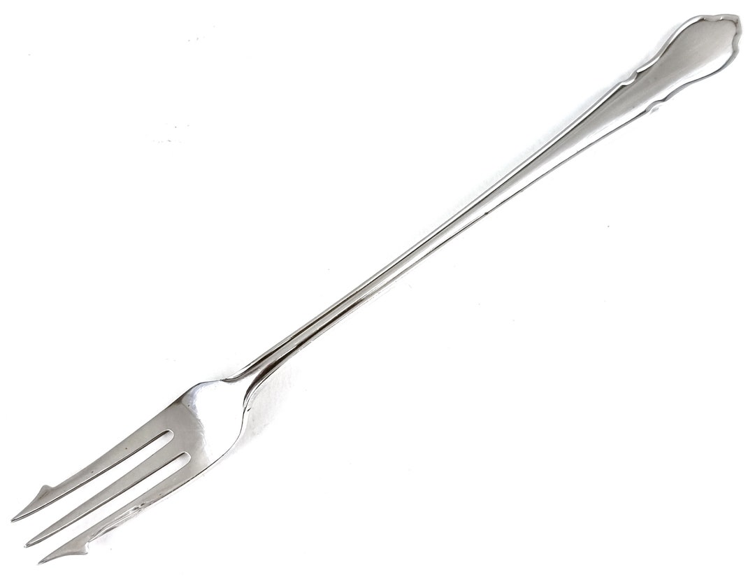 Traditional Flatware, Vintage Pickle Fork, Silver Plate, Dubarry ...