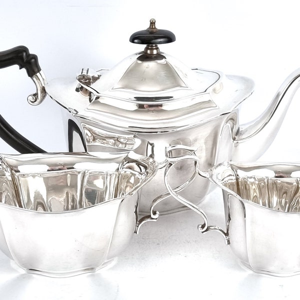 Silver Plate Teapot - Etsy