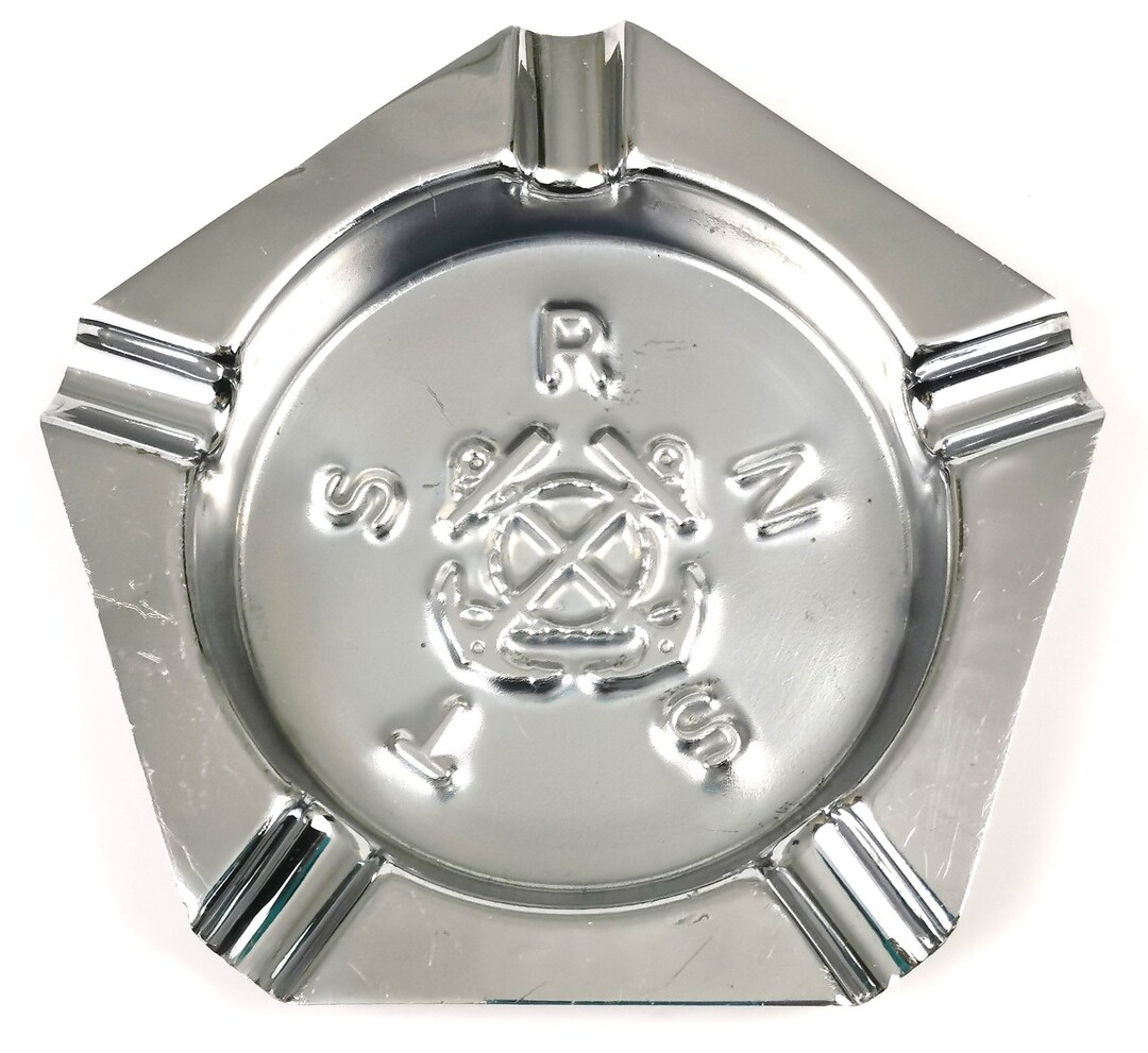 Vintage Ashtray, Table Ashtray, Royal Naval Supply and Transport ...