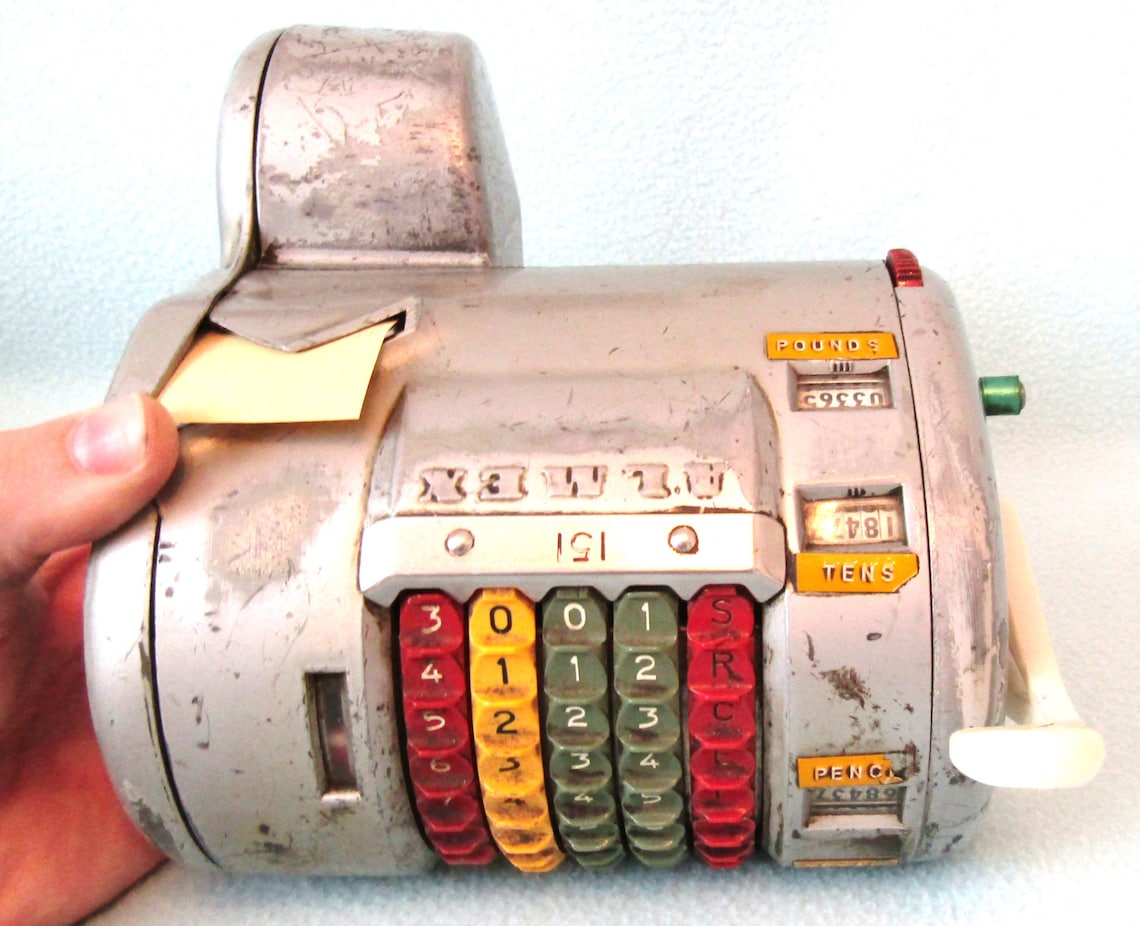 Vintage Collectible Bus Conductor's Ticket Machine | Etsy