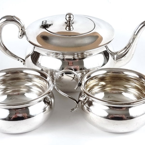 Silver Plate Teapot - Etsy