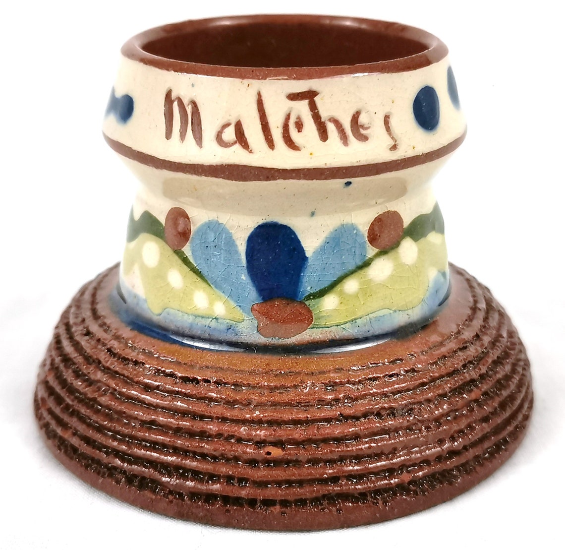 Unique Match Striker Table Vesta Match Holder Slipware - Etsy