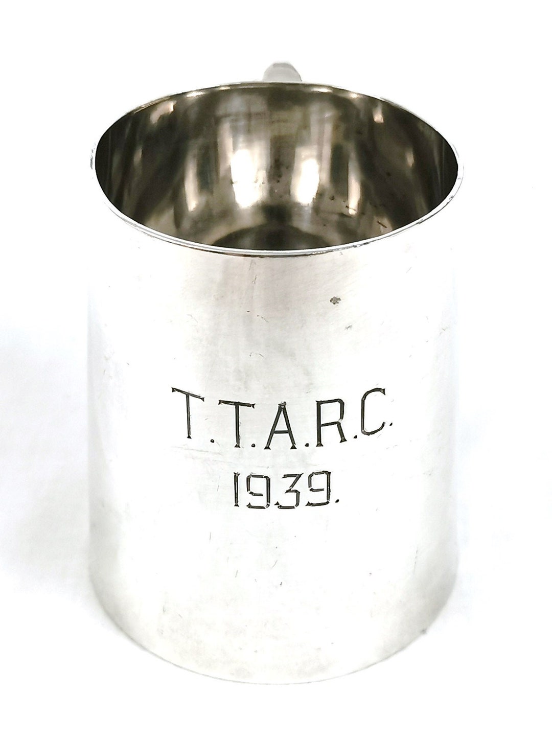 Vintage Presentation, Half Pint Tankard, Silver Plate, Rowing Club ...