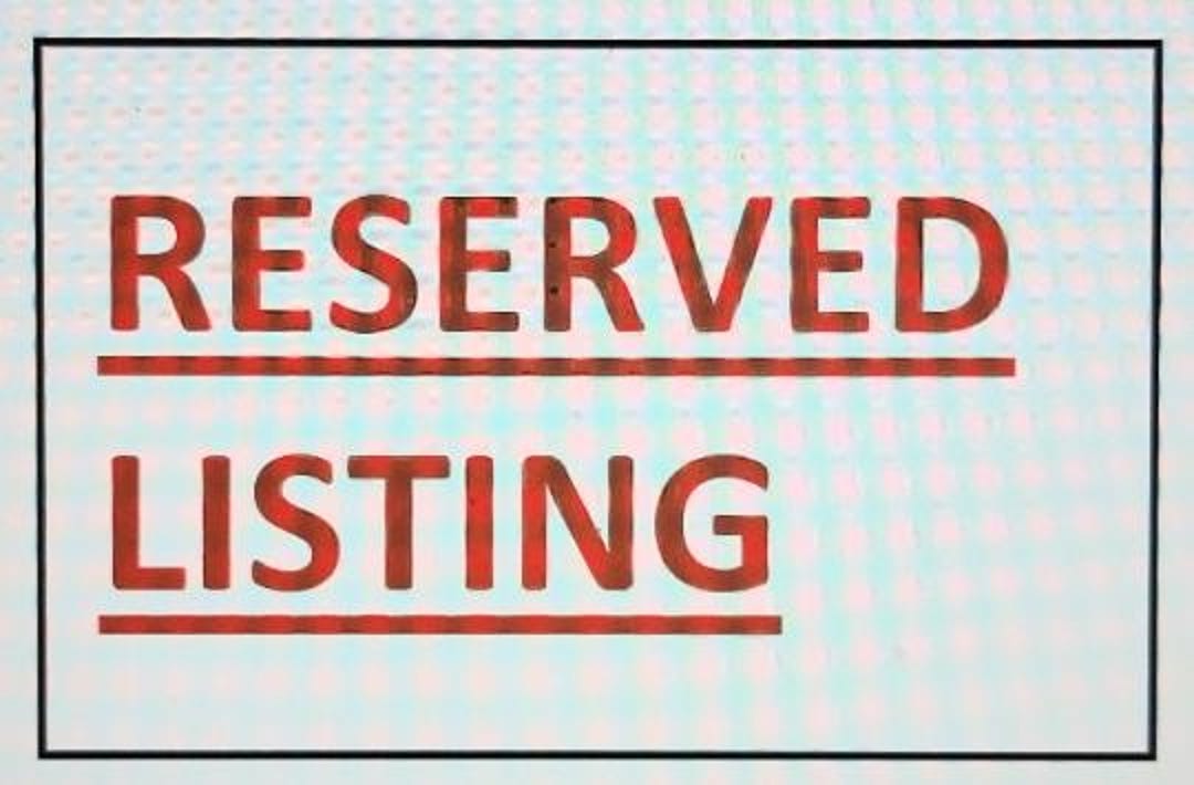 RESERVED LISTING - Etsy