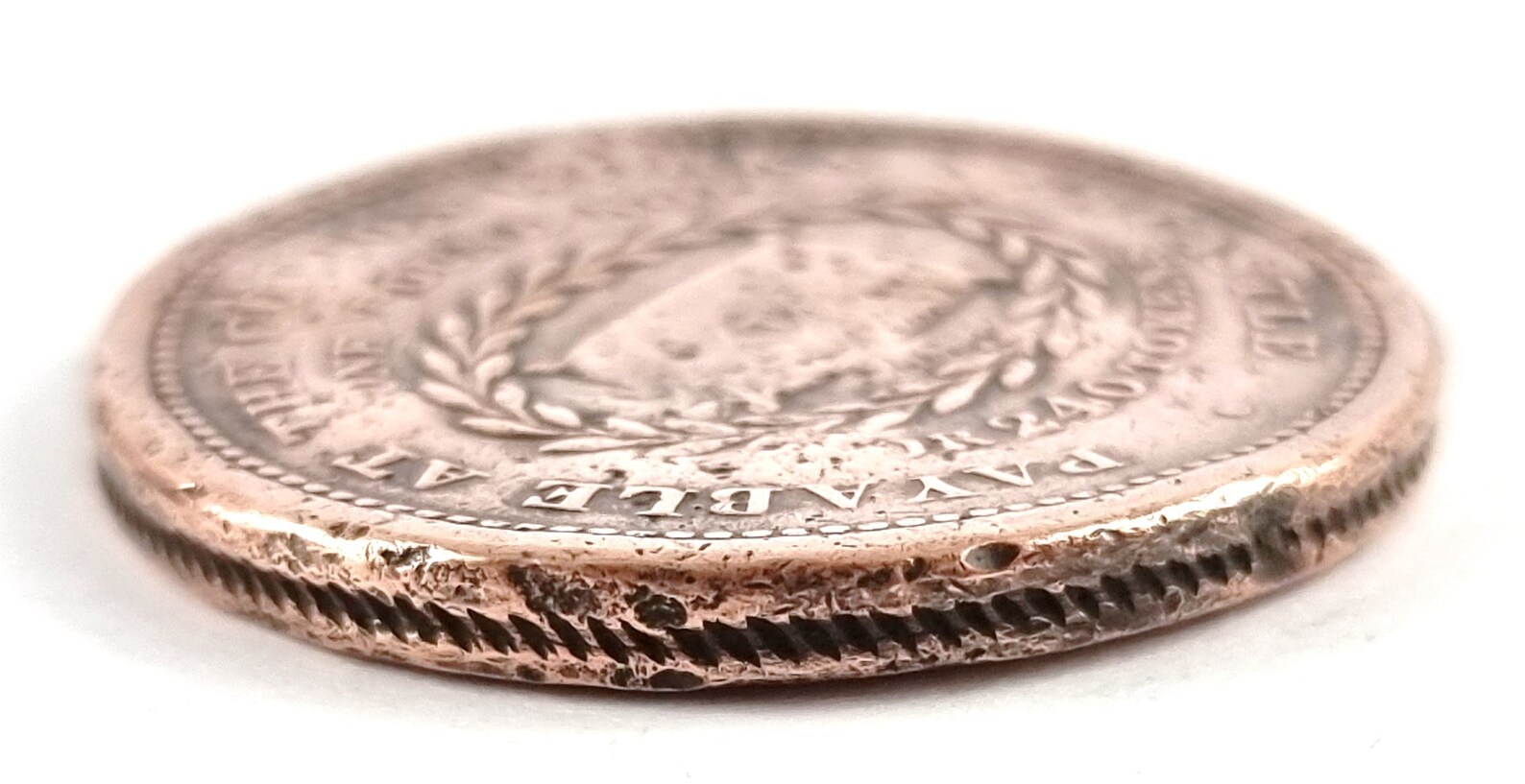 Unusual Antique Token Cotton Works Newcastle One Penny - Etsy