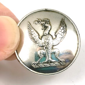 Historical Antique, Antique Button, Livery Button, Heraldic Crest ...