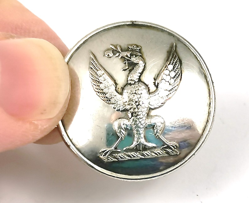 Historical Antique Antique Button Livery Button Heraldic - Etsy UK