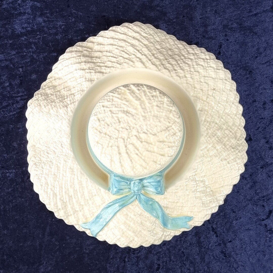 Novelty Vintage Posy, Ceramic Hat, Bonnet Shape Posy, Table Center, 10 ...